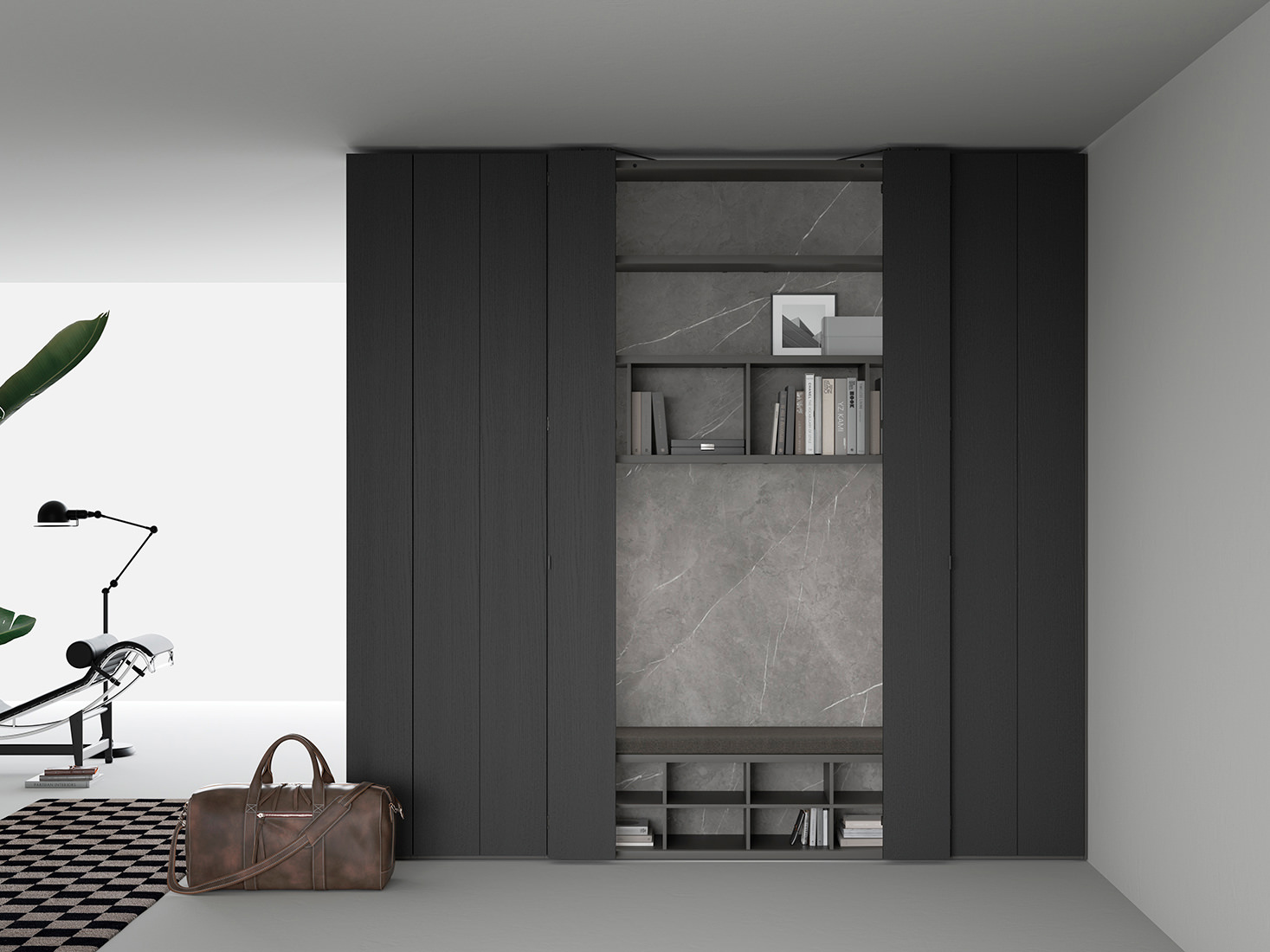 Armadi su misura per ingresso - Caccaro